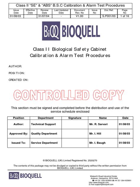 cabina calibracion setup and alarm testing method statement pdf flow measurement pressure