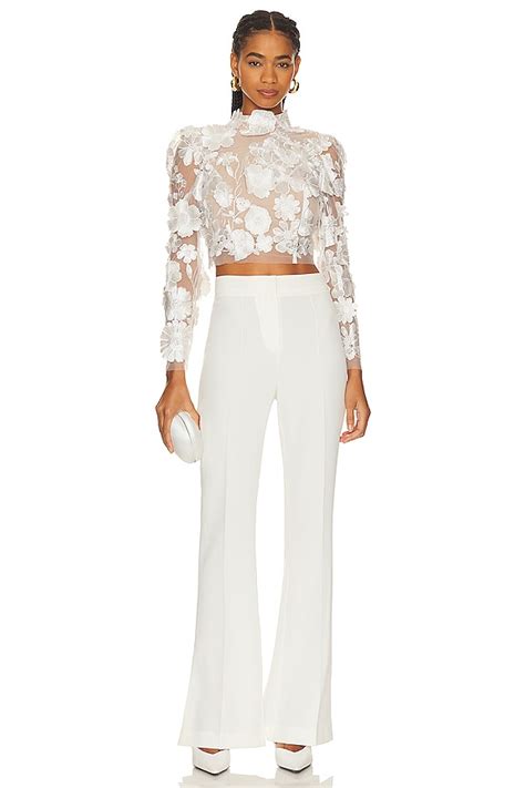 Elliatt Elia Top In Ivory Nude Revolve