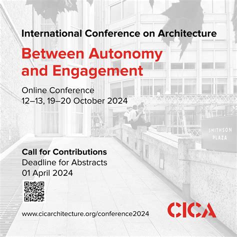 Gallery Of International Conference On Architecture Between Autonomy And Engagement 1