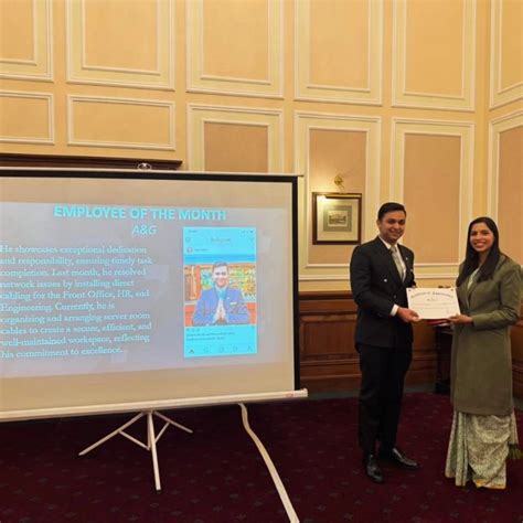 rahul gautam on linkedin honored to receive the employee of the month