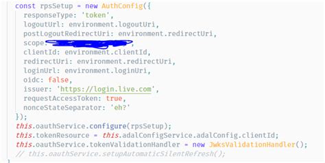 object is not a function accesstokentimeoutsubscription · issue 347 · manfredsteyer