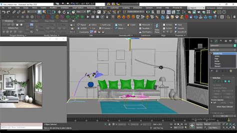 3dsmax tutorials tutorial on 3d modeling an interior from scratch in