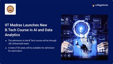 IIT Madras Launches New B Tech Course In AI And Data Analytics Check Details Here