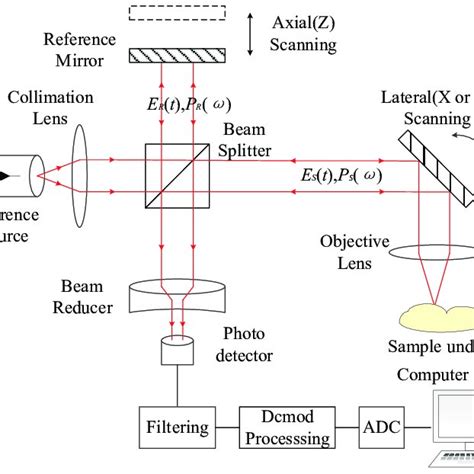 Schematic Diagram Of Optical Coherence Tomography System Working Download Scientific Diagram
