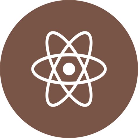 Atom Atomic Model Molecule Nucleus Particle Physics Science Icon