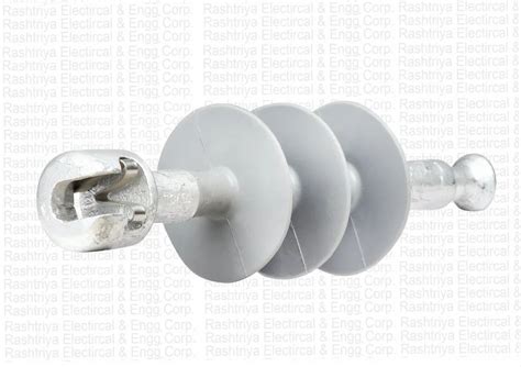 Grey Silicon Rubber Composite 11kv 90kn Polymer Disc Insulator Bands Type