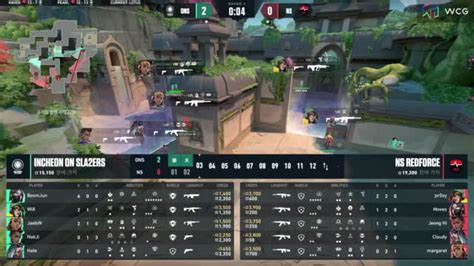 캐치 2023 Wcg 발로란트 챌린저스 코리아 스테이지 2 플레이오프 1일차 I Gjs Vs Slt Ons Vs Ns