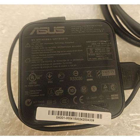 Asus華碩 19v 3 42a 65w 電源供應器 變壓器 Adp 65gd B 蝦皮購物
