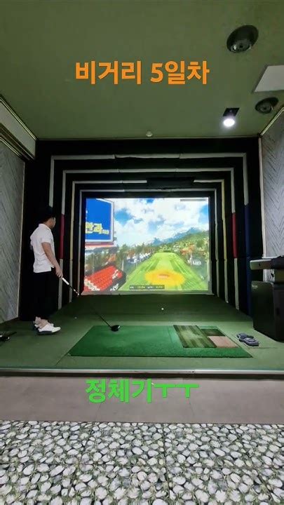 비거리 훈련 5일차 독학골퍼 비거리 골프 골프스윙 백스핀 골린이 Golf 골프레슨 화이팅 Youtube