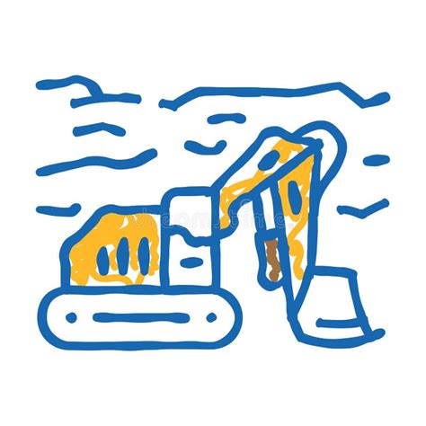 Mining Operations Icon Doodle Illustration Stock Vector Illustration Of Doodle Safety 338818907
