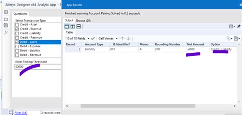 Solved Filter Account Pairing Plus Interface Tool Alteryx Community