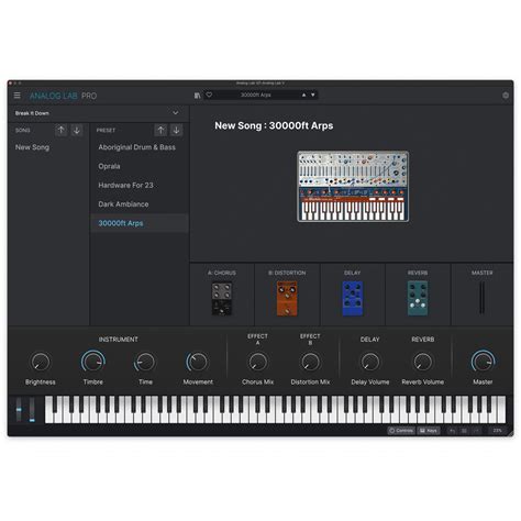 Arturia Analog Lab Pro Logiciels Instruments Virtuels Energyson