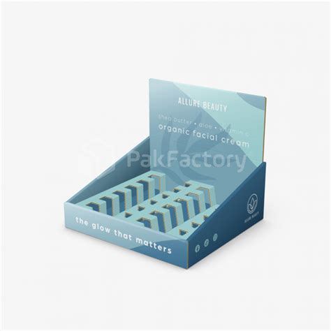 Corrugated Counter Display With Insert PakFactory