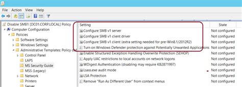 How To Disable SMB Using Group Policy Administrative Templates Group Policy Central