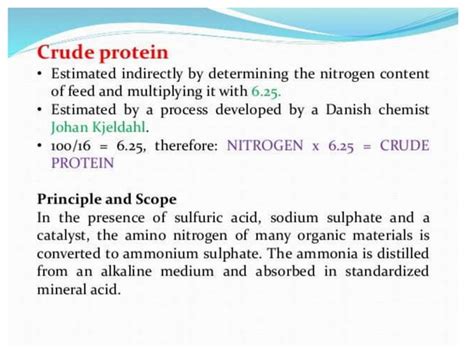 Proximate Weende System Analysis Of Feeds And Fodder Ppt