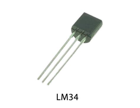 Lm34 Precision Fahrenheit Temperature Sensor Datasheet
