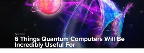 For What Is It Useful For And For What Not Quatum Computing