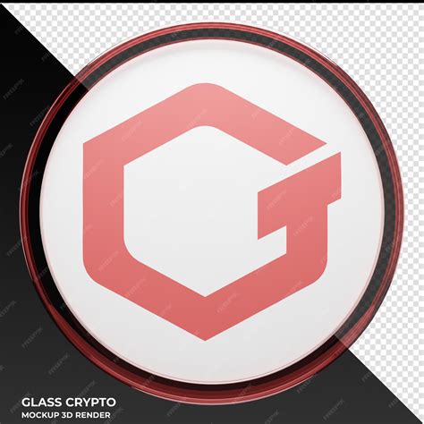 Premium Psd A White And Red Gc Logo With A Red Gc Symbol