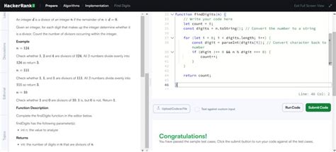 javascript hackerrank problemsolving algorithms codingjourney