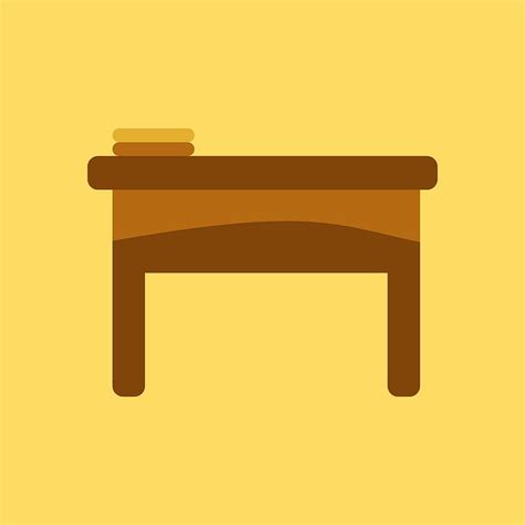 테이블 아이콘 직장 및 직업 사무실 작업 벡터 Ai Eps Uidownload