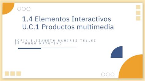Elementos Interactivos