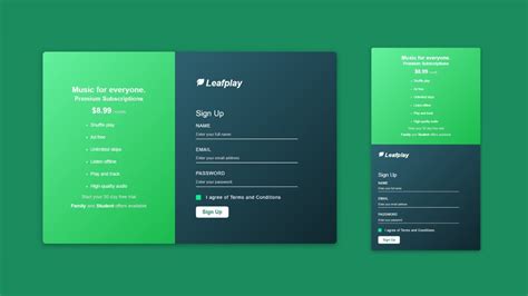 responsive signup form in html and css litemap youtube