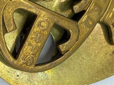 Ww1 United Services Corps Cap Badge Provided Work For Ww1 Veterans