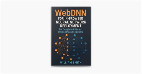‎webdnn For In Browser Neural Network Deployment By William Smith On Apple Books