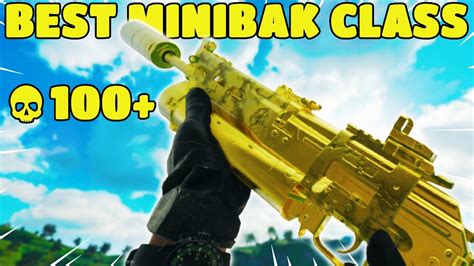 MODERN WARFARE KILLS With The Minibak Absolute Best Minibak Class Setup In MW Season