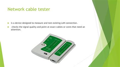 Making Ethernet Cable Cable Pinouts Tools And Equipment Pptx