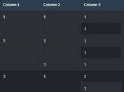 Merge Adjacent Cells In An Html Table Jquery Table Merger Js Free Jquery Plugins