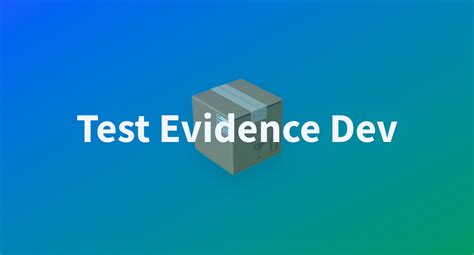 Test Evidence Dev A Hugging Face Space By Salurbal