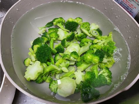 올바른 브로콜리 세척방법및 먹는방법