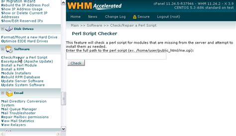How To Use The Perl Script Checker In Whm Kualo Limited