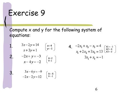 Topic 2 Systems Of Linear Equation Part 2 PPT