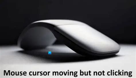 Il Cursore Del Mouse Si Muove Ma Non Fa Clic In Windows