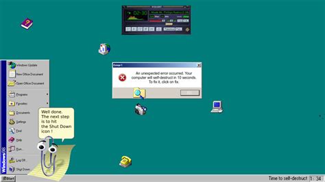 Shut Down Windows 98 By Letipas