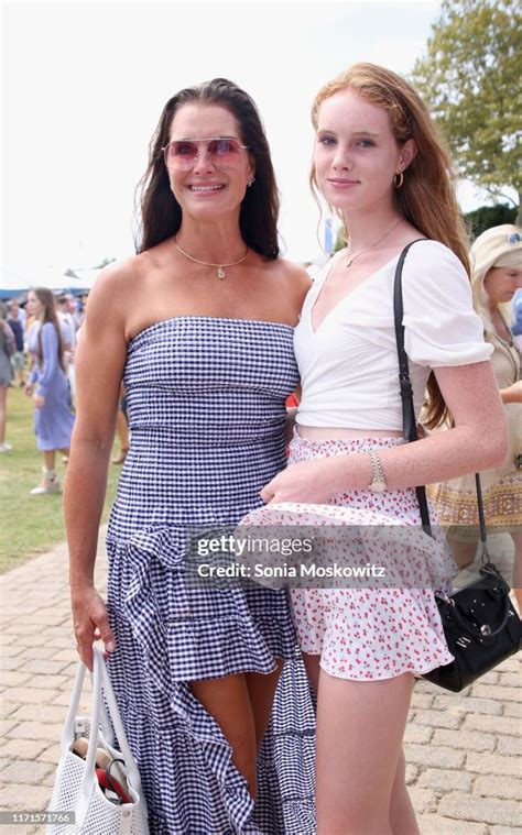 Brooke Shields And Grier Henchy At The Hampton Classic Horse Show
