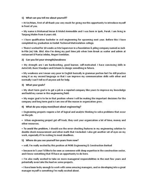 Interview Script Pdf Psychological Concepts Learning
