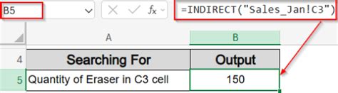 Excel Indirect Function To Reference Different Sheets Excel Insider