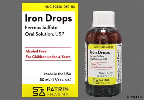 Iron 15mg1ml Oral Drops Sol 50 Ml Drops 204766