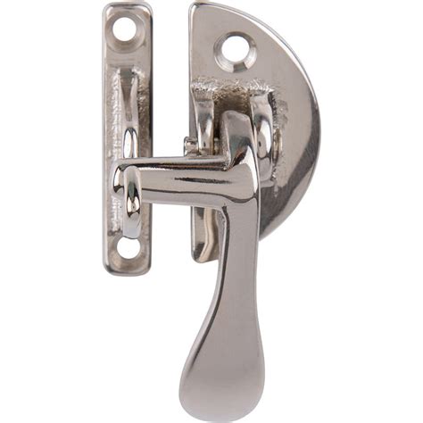 Uniqantiq Hardware Supply Nickel Offset Right Cabinet Door Lever Latch And Catch Wayfair Canada