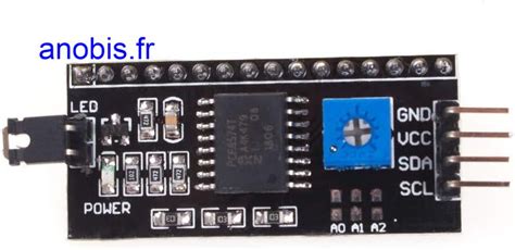 Adaptateur I2c Pour écran Lcd 1602 Et 2004 Compatible Arduino Et