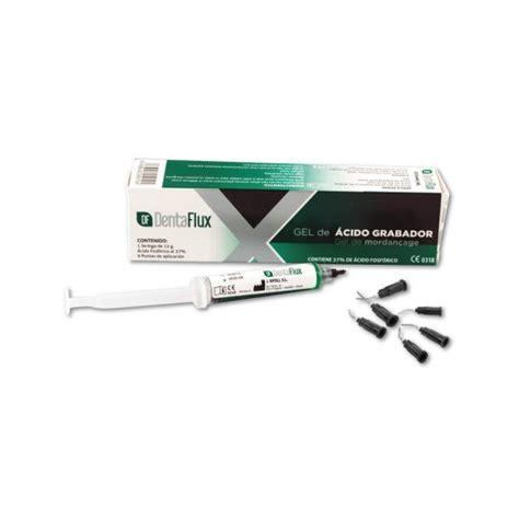 Gel De Ácido Fosfórico 37 Ácido Grabador Dental Dentaflux Nool