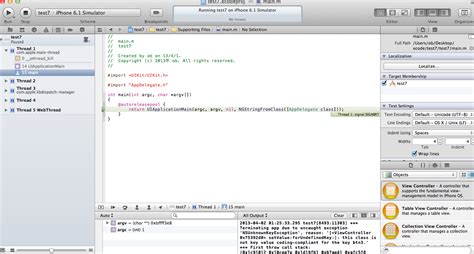 thread 1 signal sigabrt apple community