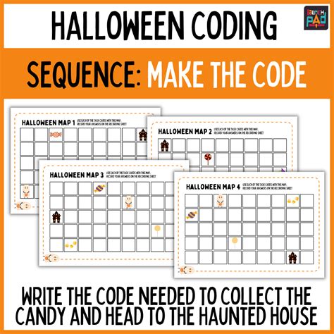 The Hunt For The Haunted Candy Sequencing Coding Unplugged Launchpad