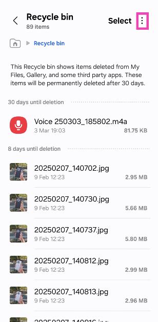How To Empty The Recycle Bin On Samsung Phones