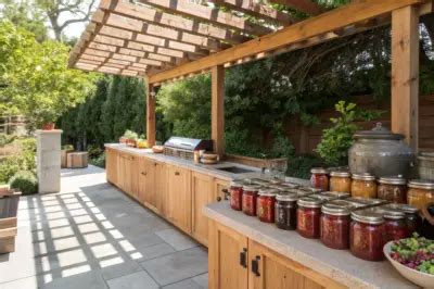 14 Inspiring Outdoor Canning Kitchen Ideas Garden Eco