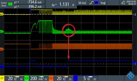Drv110 Abnormal Waveform In Hold Time Motor Drivers Forum Motor