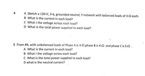 solved please solve problem 4 and all parts of it please be